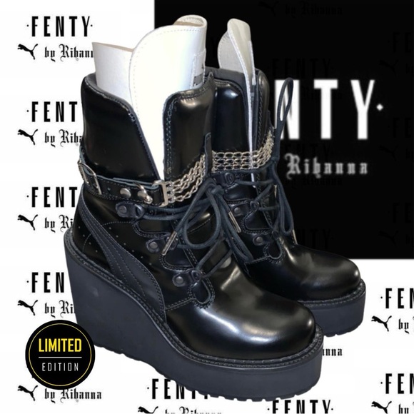 Puma Fenty | Shoes | Puma X Fenty Platform Boots By Rhianna | Poshmark